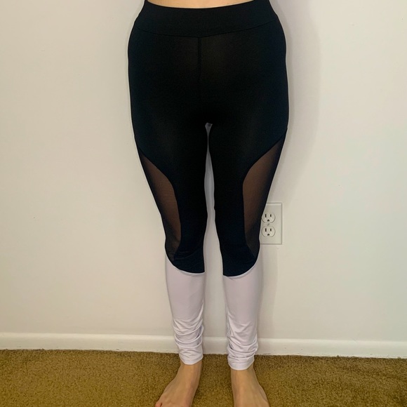 Pants & Jumpsuits | Mesh Yoga Pants | Poshmark